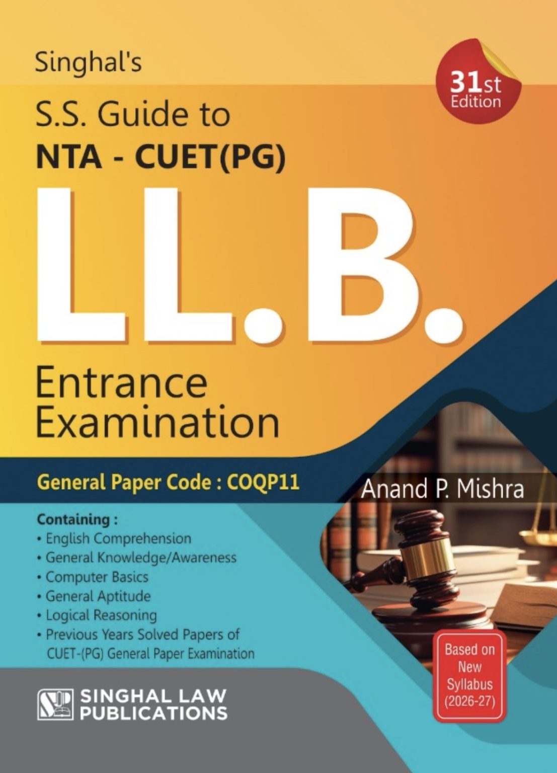 SS Guide to NTA – CUET (PG) General Paper LLB Entrance Examination ...